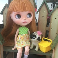 Pug Puppy. Pet for Doll. Little Felt Dog. Funny Toy. Cute Needle Felted ...