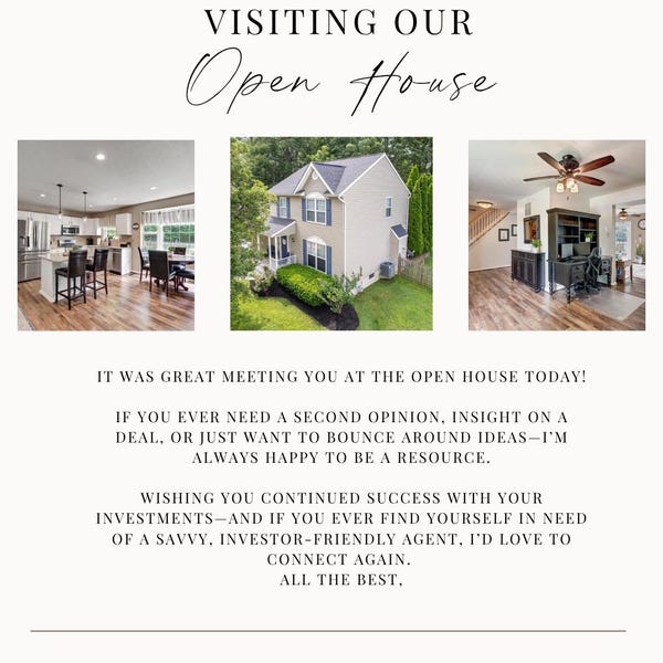 Just Sold Postcard, Real Estate Postcard, Just Sold Flyer, Realtor ...