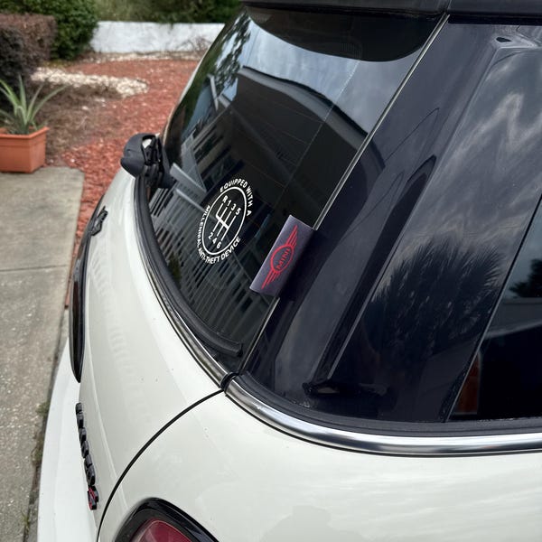 Mini Car Tag - Personalised - Etsy
