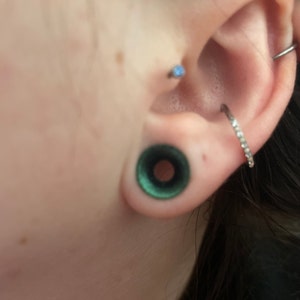 Malachite Alien Skinz Dark Phthalo Green Emerald Silicone Ear Plugs ...