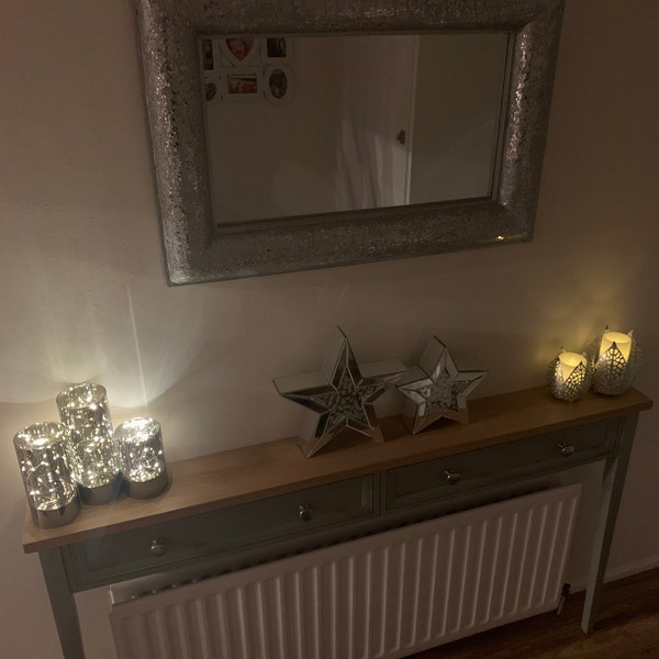 800mm Tall Elegant Radiator Cover, Table Shelf, Console Table. - Etsy UK