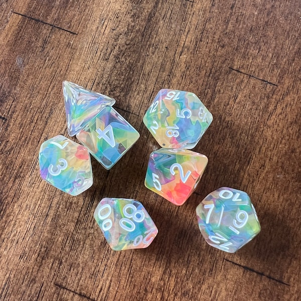 Bard Song Dnd Dice Set for Dungeons and Dragons D20 TTRPG Polyhedral ...