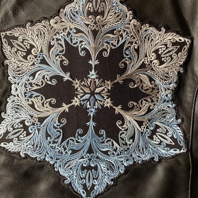 Embroidered Memory Patch 44 Inch, Personalized Iron on Memory Patch ...