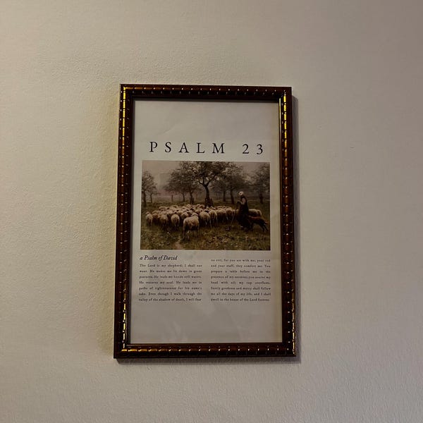 Psalm 86:12, Fall Christian Wall Art, Thanksgiving Scripture Print ...