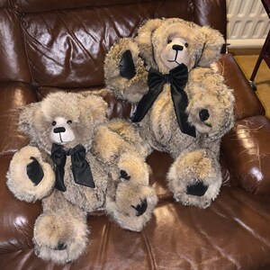 6 Necktie Patchwork Memory Bear - Etsy