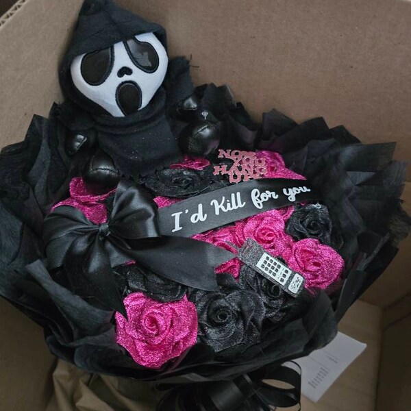 Corpse Bride Eternal Rose Bouquet - Etsy