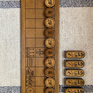 Ludus Duodecim Scriptorum Ancient Roman Board Games Handmade - Etsy