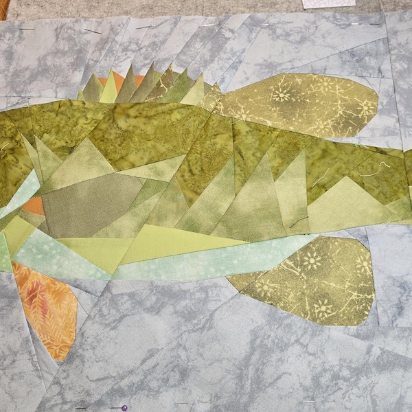 Elephant Fpp--animals of Strength--paper Piecing Quilt Block Pattern - Etsy