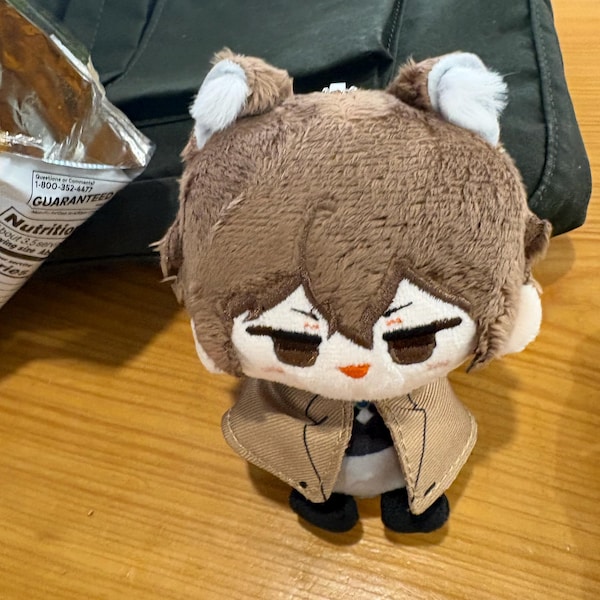 BSD Anime Plushies, Cute Anime Plush Keychains for Bags, Backpacks ...