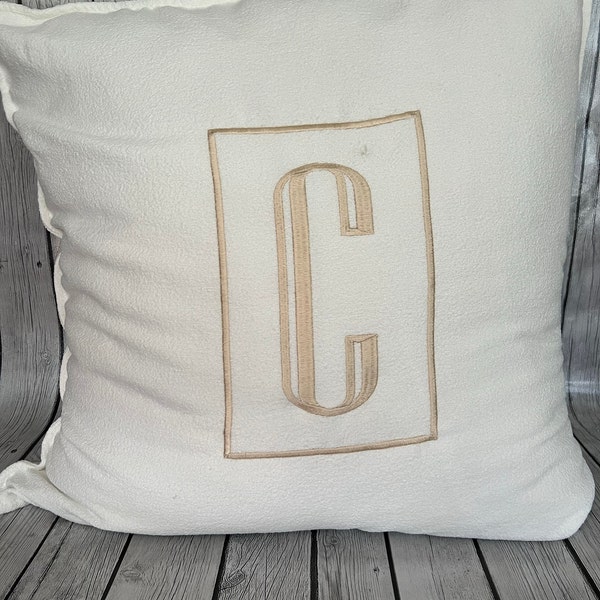 Engraved Monogram Set - 4.5" 5" 5.5" 6" 7" 8" - Machine Embroidery ...