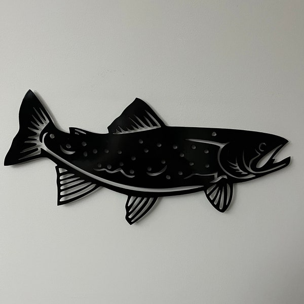 Trout Fish DXF Cut File for CNC Plasma - Instant Download - Etsy