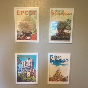Retro Disney Prints, Walt Disney World Retro Prints, Retro Disney ...