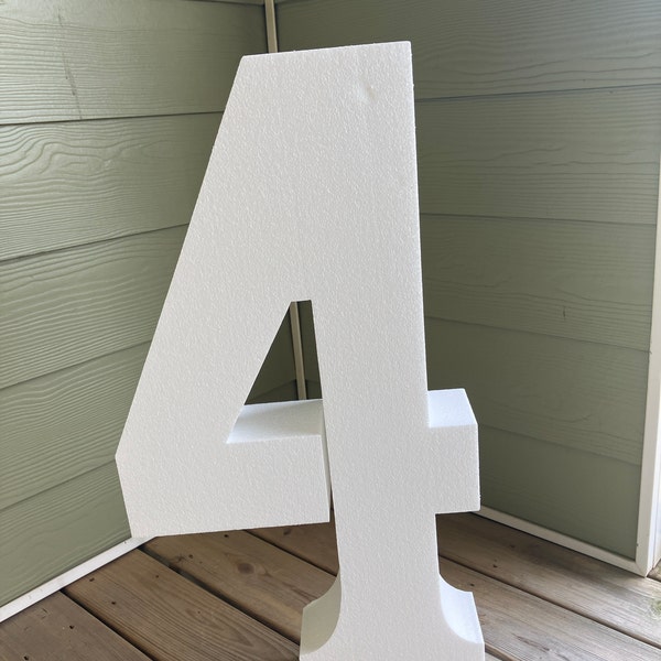 Giant Numbers - Etsy