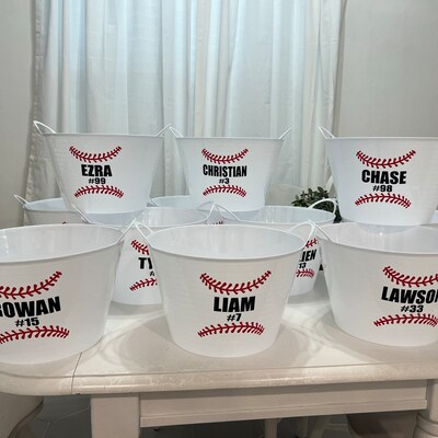 Personalized Baseball Stitches Decal Vinyl Baseball Sticker Dugout ...