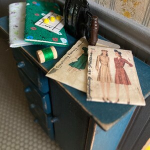 House Flag W/pole Dollhouse Miniature 1:12 Scale - Etsy