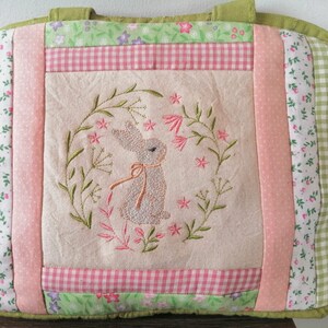 Bunny Floral 3 Embroidery Design Machine, Easter Embroidery Pattern ...