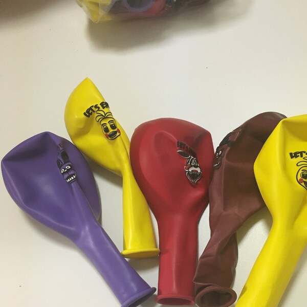 20 Five Nights at Freddys Balloons / FNAF Brithday Party Balloons ...