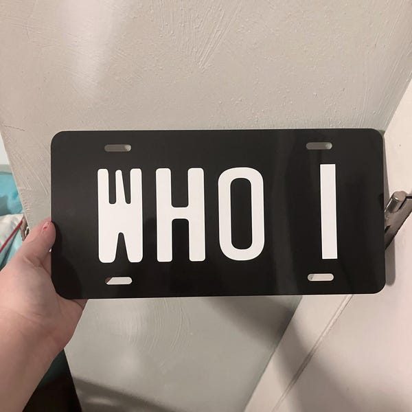 Lord of the Rings Inspired License Plate Middle-earth Car Tag - Etsy