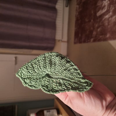 Crochet Polka Dot Begonia Plant Pattern Photo Tutorial Crochet Plant ...