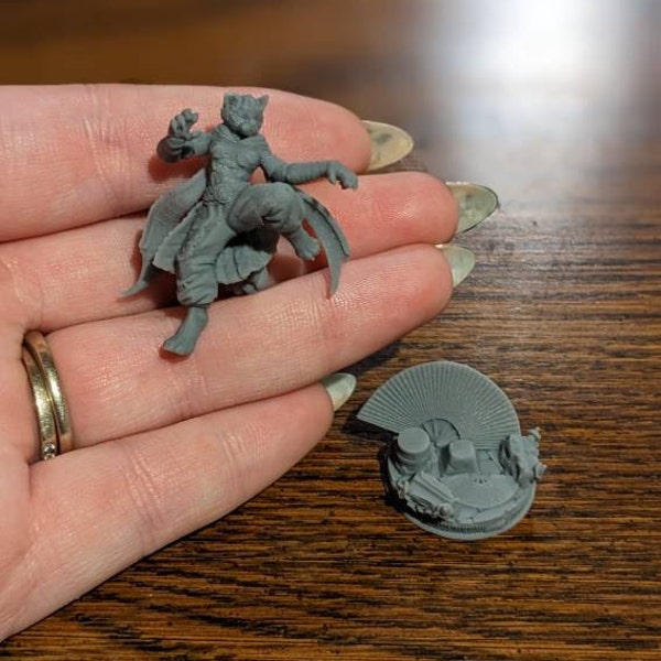 Dnd Catfolk - Tabaxi Monk Unpainted Miniature - Etsy