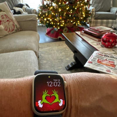 Personalized Apple Watch Wallpaper Monogram Smartwatch Background ...