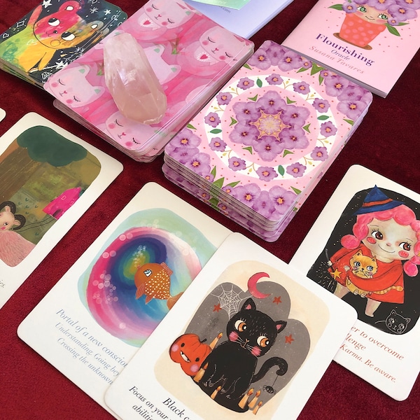 INSTANT DOWNLOAD- Adorable Mini Oracle Deck for Kids, Printable Cards ...
