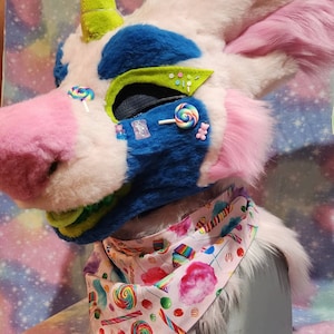 Protogen Furry Reference Sheet/template - Etsy