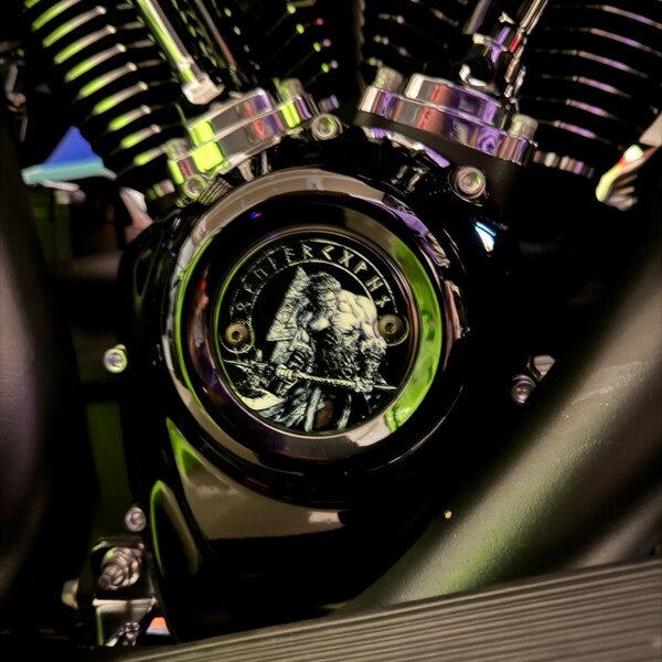 Harley Davidson Custom Made Derby Cover or Timing Cover (your Choice ...