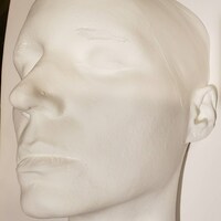 WILLEM DAFOE Made to Order Life Mask Cast Lifemask Lifecast White ...