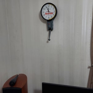 8 Inch Dial Test Indicator Wall Clock, Great Gift for Machinist ...