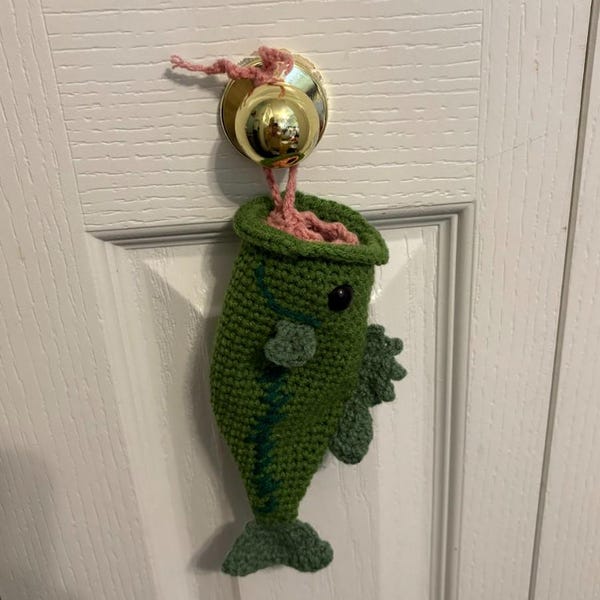 PDF Largemouth Bass Fish Crochet Pattern: Pouch, Bag, Stuffy, Wine or ...