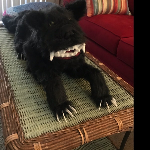 Pattern Gmork Plush Wolf the Neverending Story - Etsy