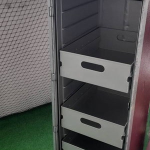 New Galley Container Airline Box Canister Flight Case 2 New Drawers - Etsy