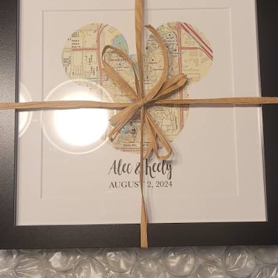 Split House Map Moving Away Gift the Journey Continues Retirement Gift ...