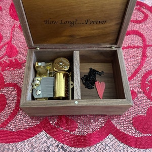 Wooden Music Box Fly Me to the Moon and Back Wooden Storage | Etsy