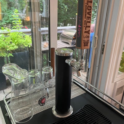 Custom Beer Tap Handle-laser Engraved With Chalkboard Tap - Etsy