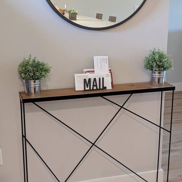 Metal Mail Organizer | Entryway Organizer Work From Home Gift Office ...