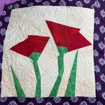 Dolphin Paper Pieced Block Pattern in PDF - Etsy