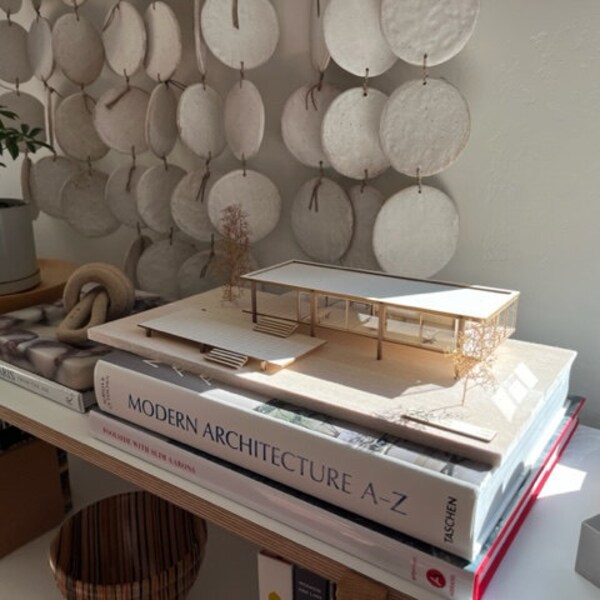 Architectural Model Custom 1/100 Scale - Personalized Wooden Miniature ...