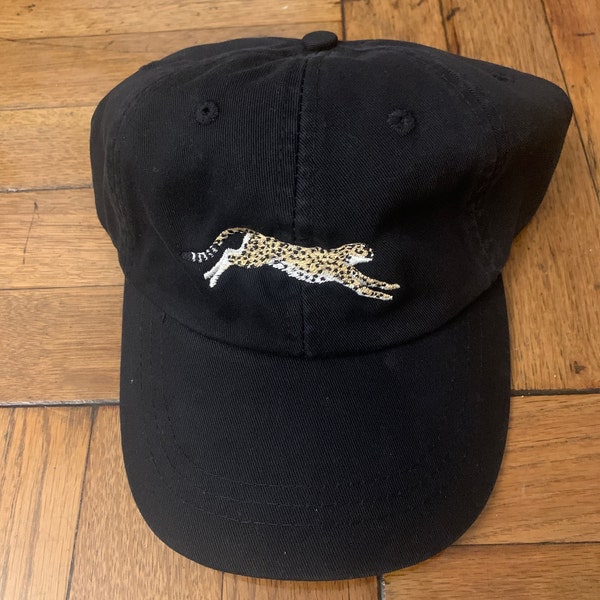 Cheetah Embroidered Hat, Baseball Cap, Dad Hat, Mom Cap, Wildlife ...