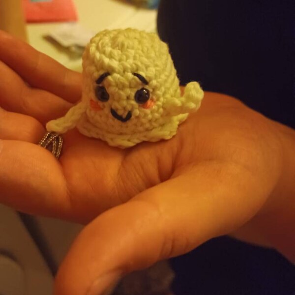 No Sew Ghost Stress Ball Crochet Pattern PDF Digital Download - Etsy