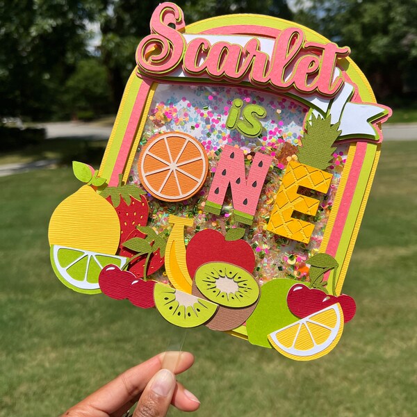 Boho Rainbow With Daisy Cake Topper Shaker - Etsy