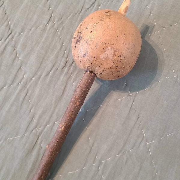 Rattle Ayacaxtli Ayoyotl Native Mexica - Etsy