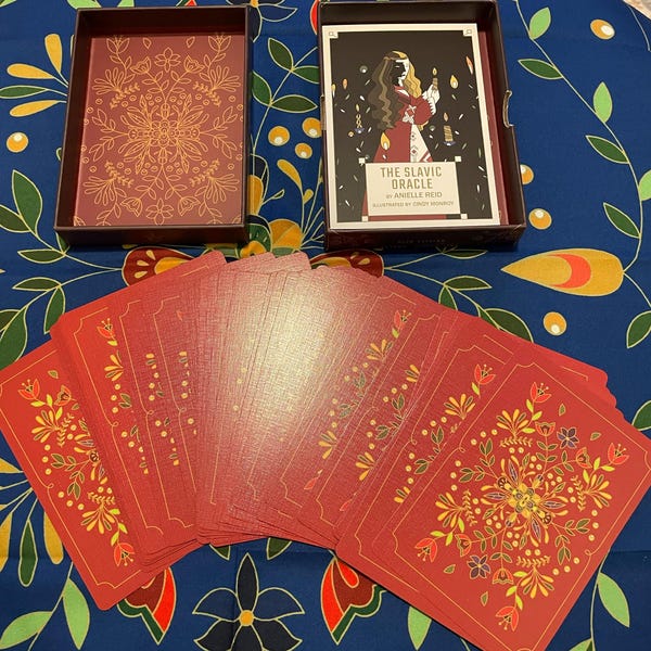 The Slavic Oracle -A Magical Card Deck for Connecting to Ancient Slavic ...