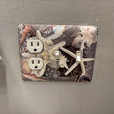 This Light Switch Plate Features a Male and Female Cardinal in a ...