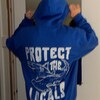 Protect Local Sharks Hooded Sweatshirt Respect the Locals Sweat Shark ...
