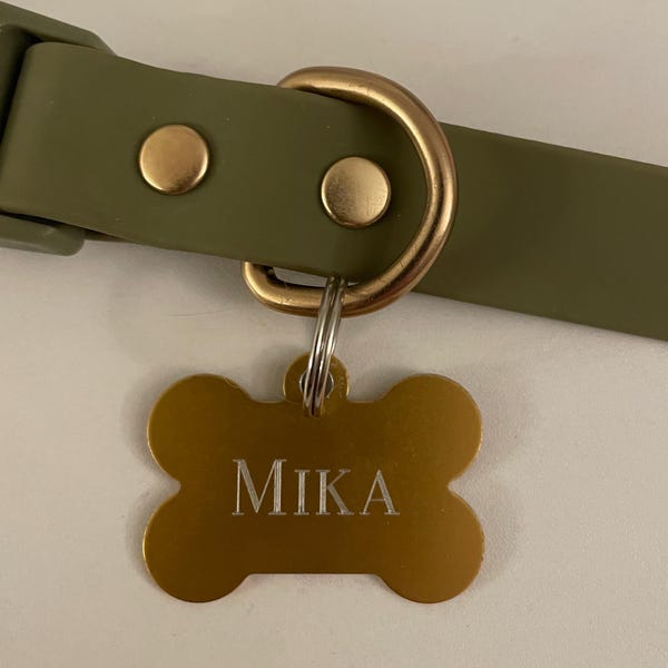 Personalized Medical Alert ID Custom Laser Engraved Medic ID Military ...