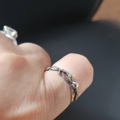 Infinity Silver Bold Wedding Band, 10mm Wide Infinity Wedding Band ...