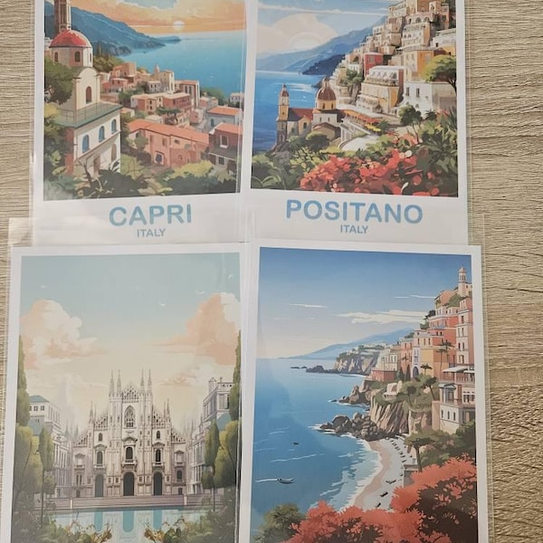 Custom Wedding Travel Postcards, Wedding Guestbook Travel Postcards ...