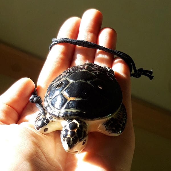Honu "sea Turtle" Ocarina Designed on Maui - Etsy